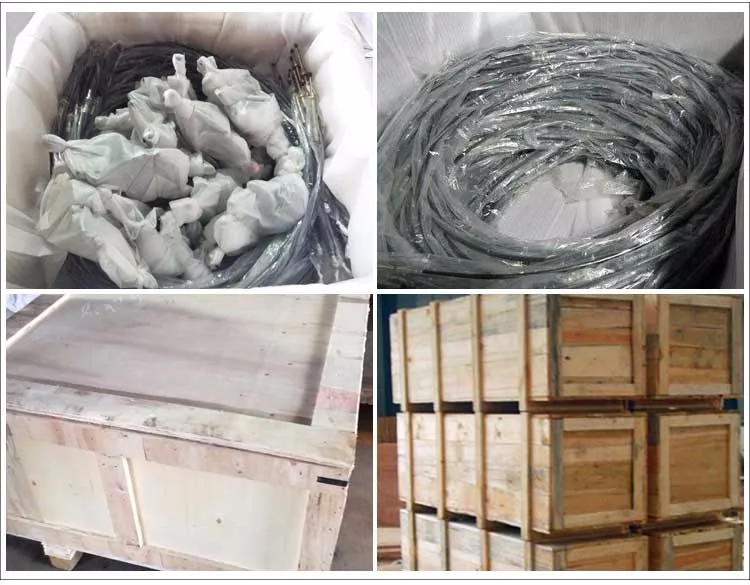 GJ1103A Road Roller Hand Throttle Cable Control Lever Cable Assembly