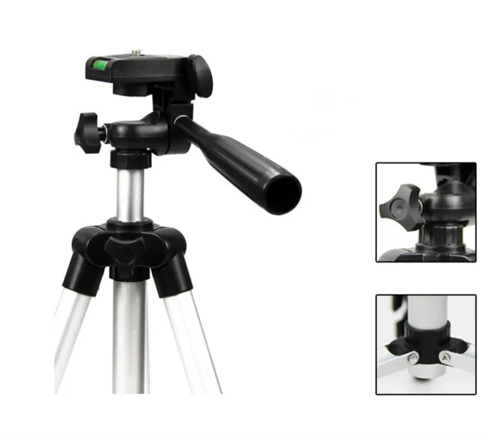 360 Degree Adjustable Portable Video Recording Camera Tripod Stand