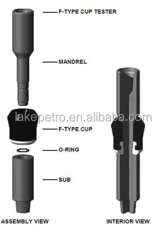 Cup Tester Downhole Drilling Tools Casing Pressure Testing Bop System ...
