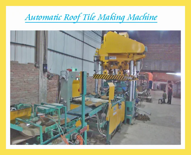 Wholesale Auto Clay Roof Tile Press/ Hydraulic Press Machine For Cement ...