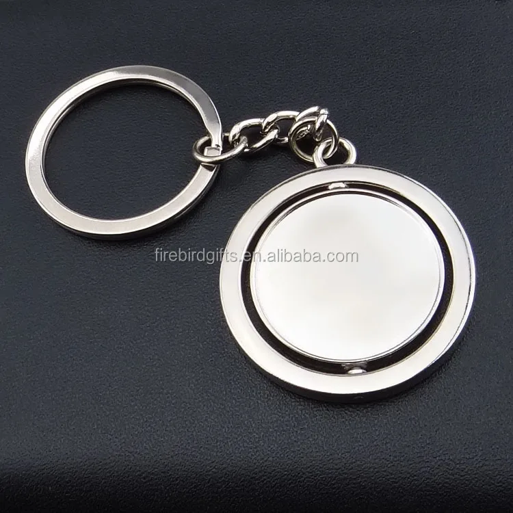 Custom Metal Hotel Rotating House Shape Keychain - Firebirdgifts