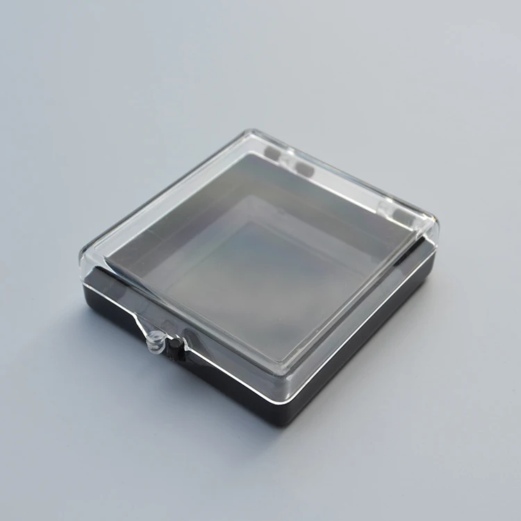 Plastic Storage Boxes with Hinge Lids - Recyclable & Durable