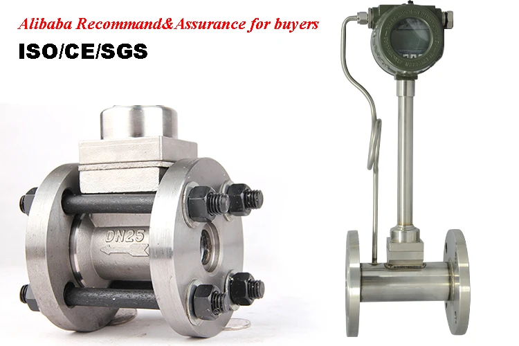 Smart Inline Steam Flow Meter With Totalizer - Buy Vortex Flow Meter ...