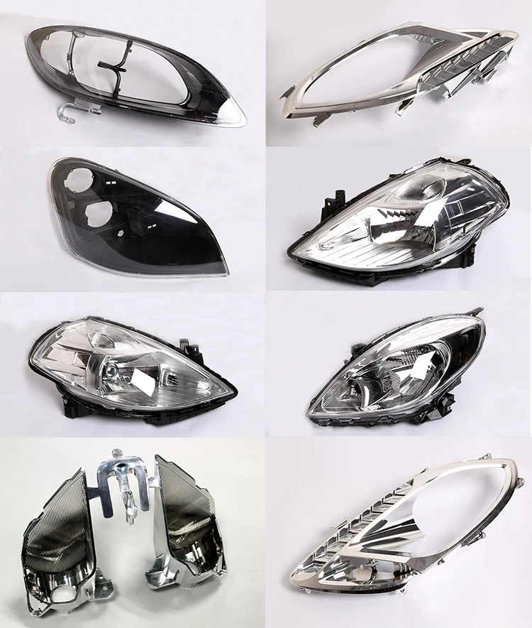 Custom Plastic Injection Mould for Auto Light Headlights