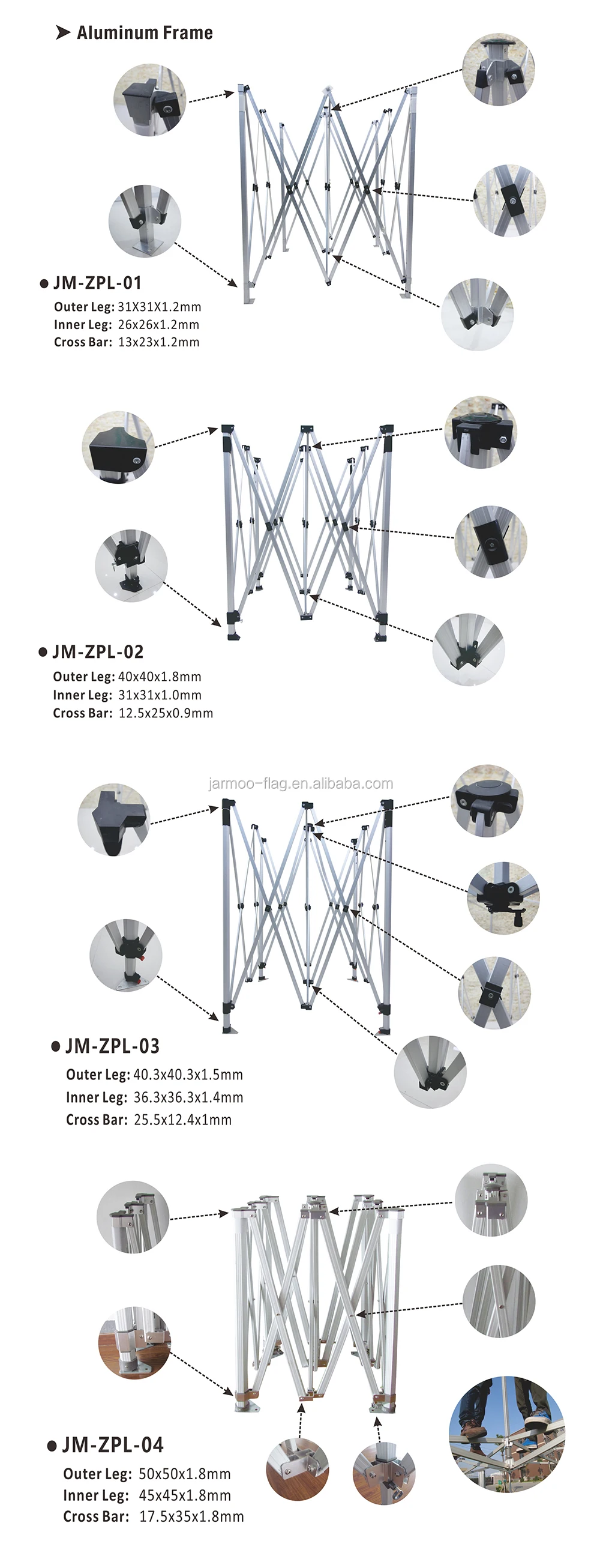 Free Design Steel Frame Canopy 10x20 for Advertising