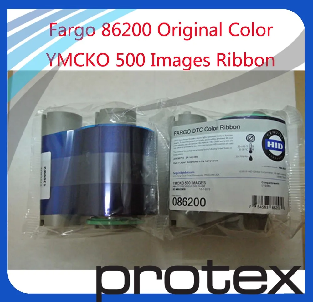 Fargo 86200 Ymcko Full Colour Ribbon For Dtc550 - Buy Fargo 86200,Hid ...