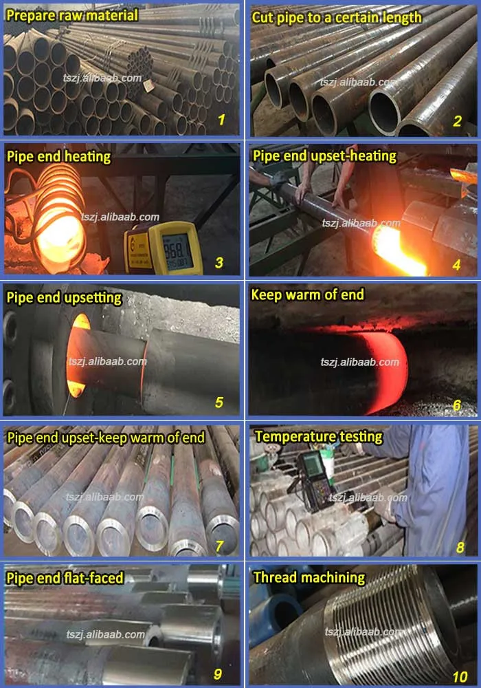 3 1/2 Inch Water Well Drill Pipe Grade G105 - Durable Carbon Steel for ...