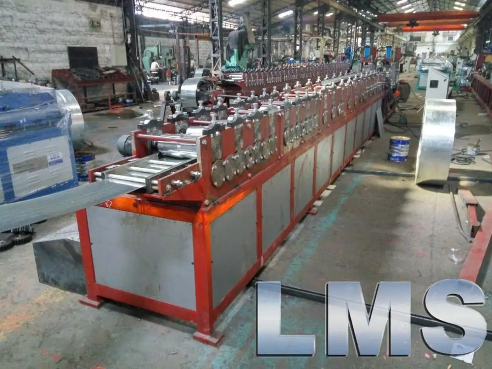 Lms Steel Door Frame Metal Shutter Roll Forming Cold Metal Machine ...