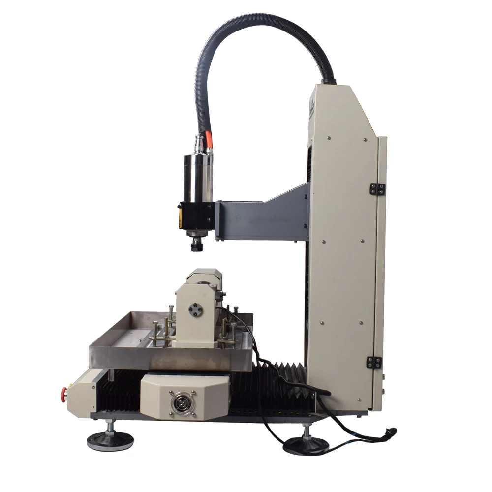 3d 5 Axis Small Mini Cnc Router Machine For Metal Aluminum Cooper Steel ...