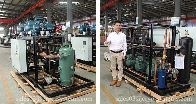 Split Condensing Unit Compressor Rack System Refrigeration System - Buy ...