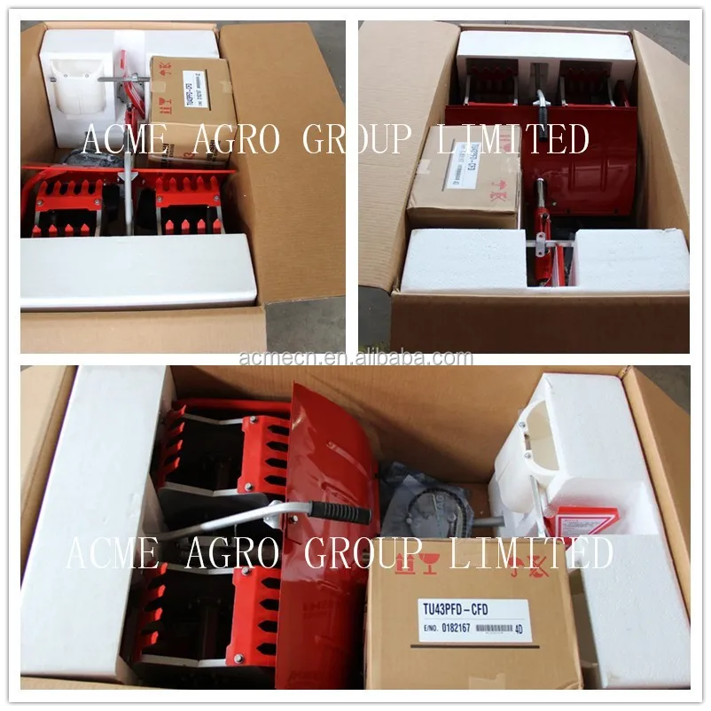 Small Field Paddy Weeder Paddy Field Farm Equipment 2 Row Cultivator ...