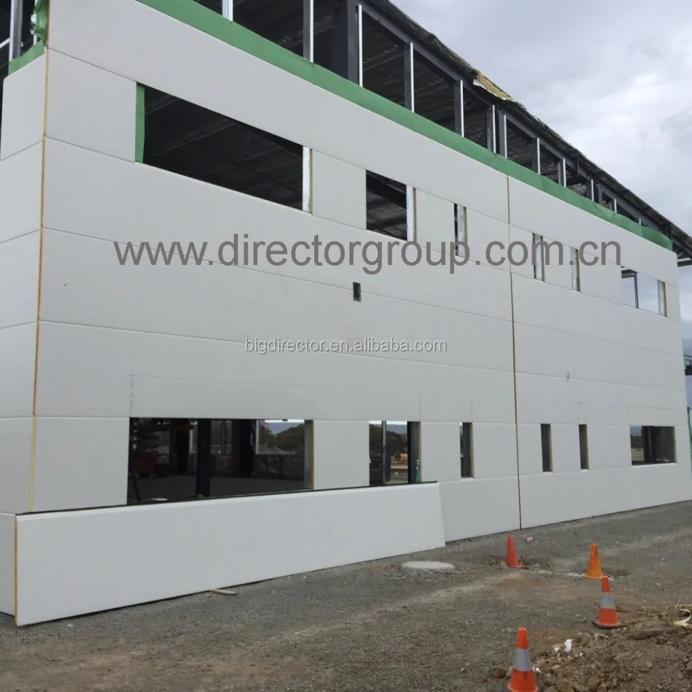 Prefabricated Steel Structure Eps Wall And Roof Insulated Warehouse ...