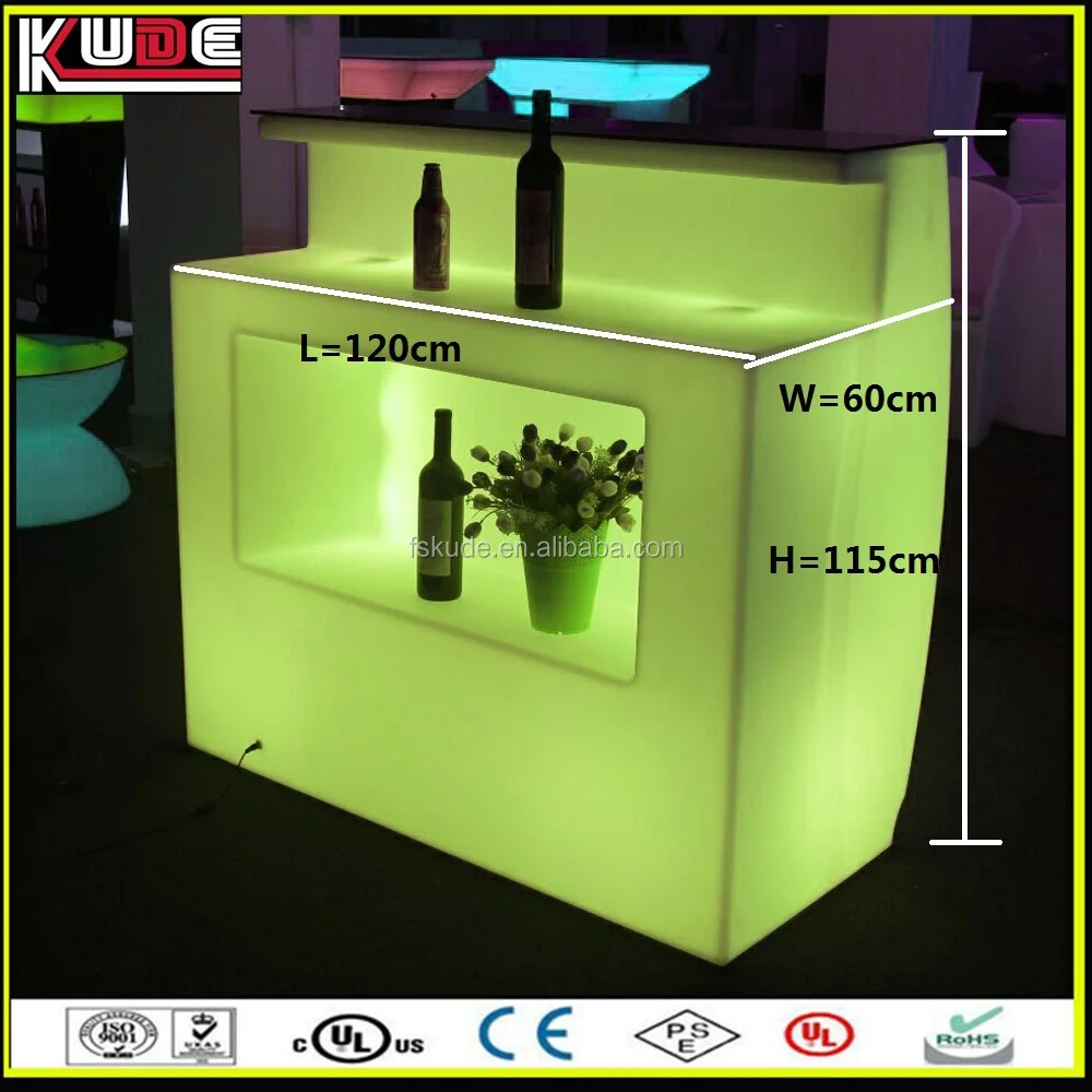 Led Furniture Portable Cocktail Bar Design For Outdoor - Buy Portable ...