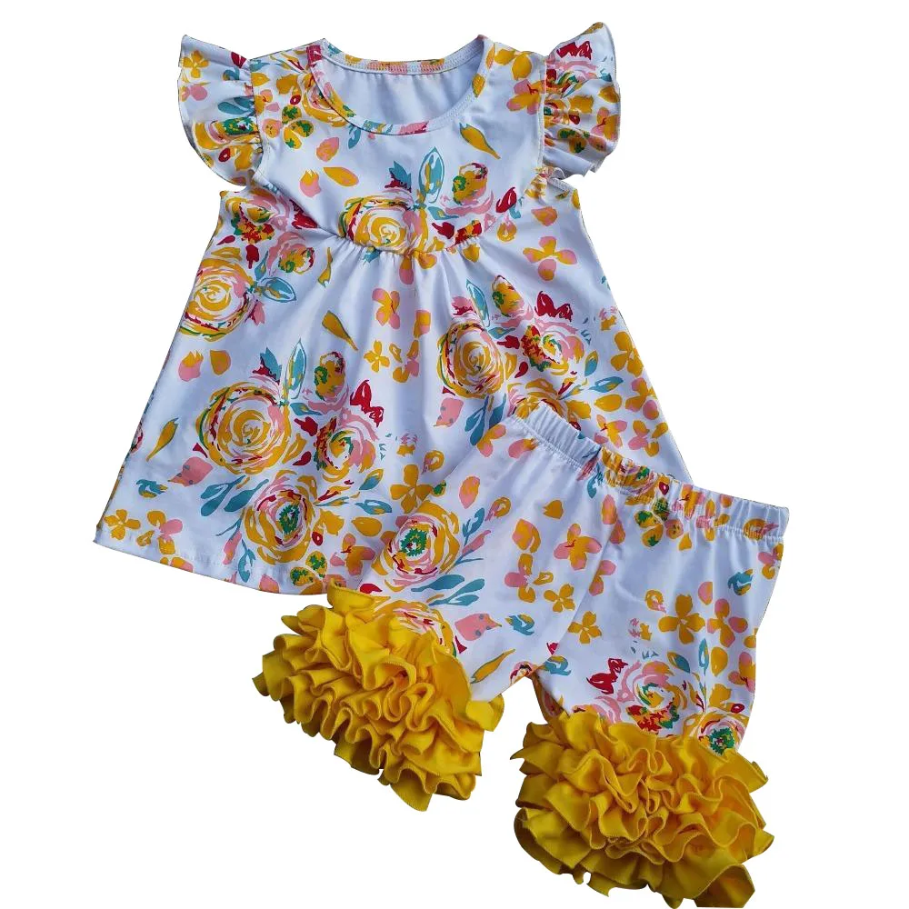 Fashion Alphabet Letter Baby Girl Summer Clothing Set Branded Kids ...