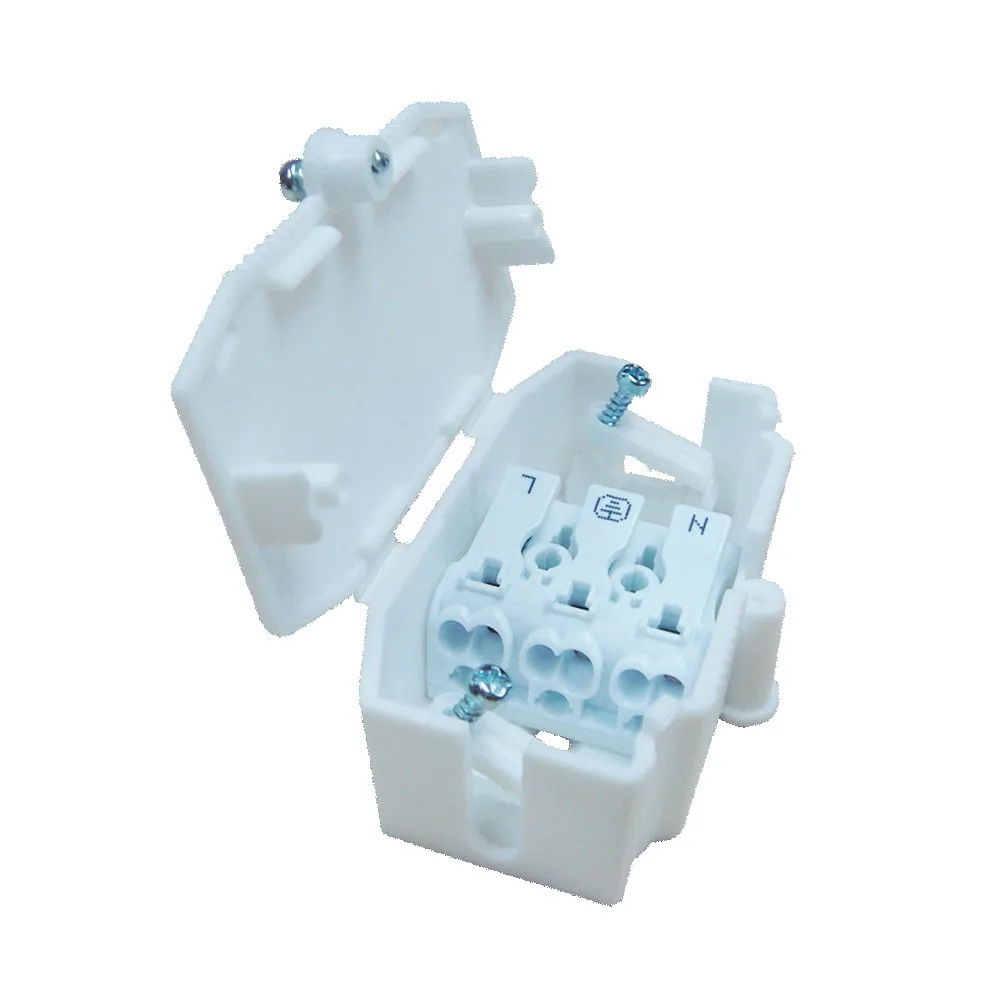 Vde Ce Ip44 Screwless 3 Pole Waterproof Junction Box With 3 Pole ...