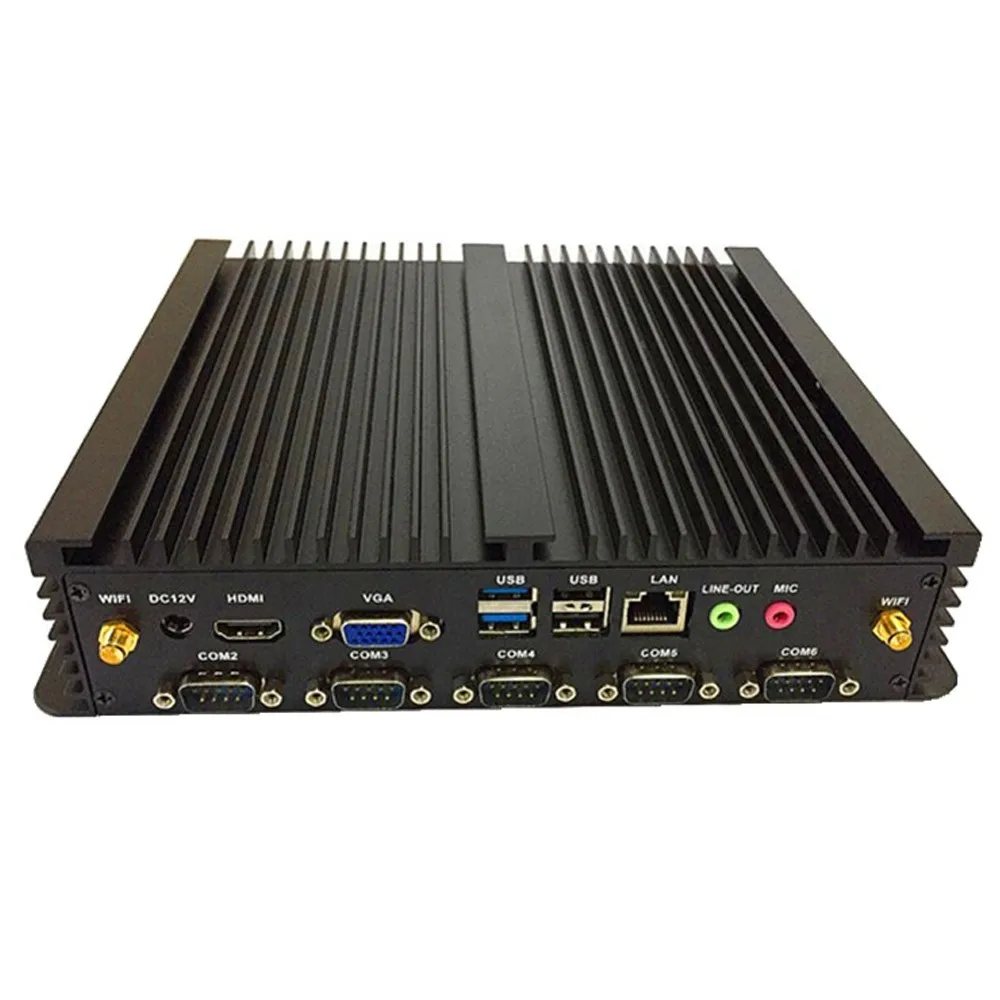 Mini-itx 170*170mm Dual LAN 6COM 8USB Fanless J1900 MB