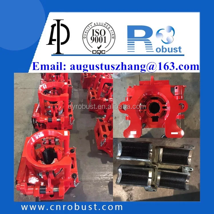 80 Ton Pneumatic Casing and Tubing Spider with Slips - API Type C