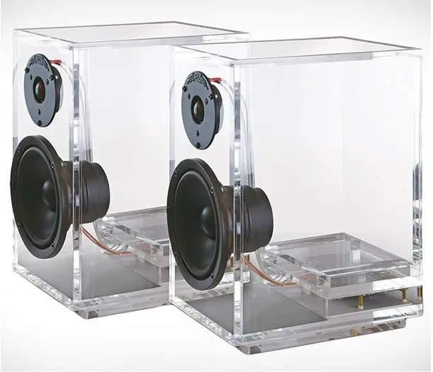 Handcrafted Clear Acrylic Speaker Display Box Cabinet With Enclosure Wholesale Buy Acrylic