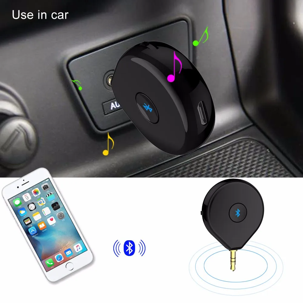 Car Bluetooth Music Audio Receiver Usb Bluetooth V4.2 Hands-free Car ...