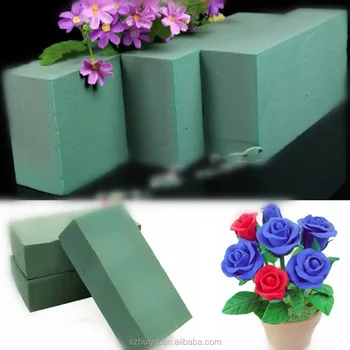 Wet Green Floral Sponge Foam For Flower Arrangement - Buy Floral Sponge ...