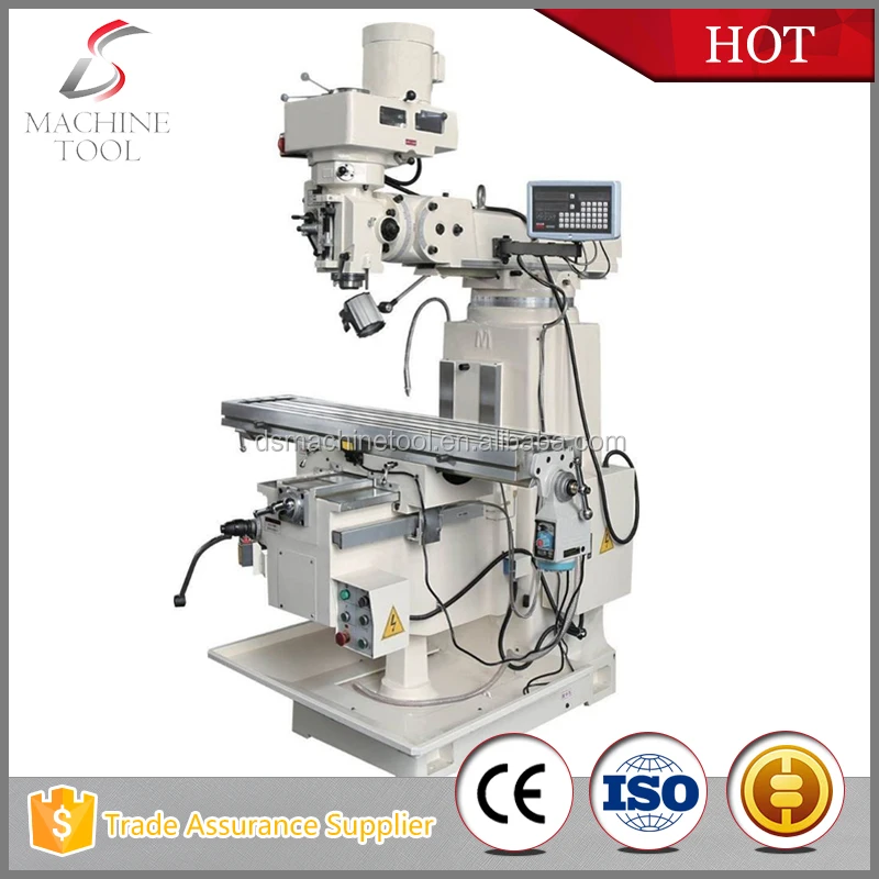 Universal Milling Machine X6330v Infinitely Variable Speed Milling Head ...