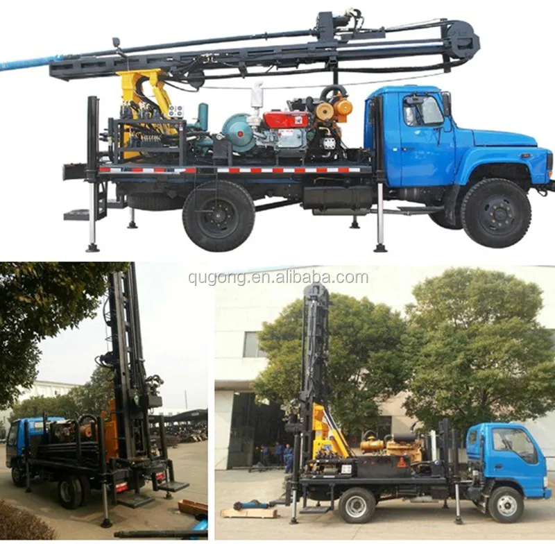 Crawler/truck/tractor Mounted Water Well Drilling Rig - Buy Used Truck ...