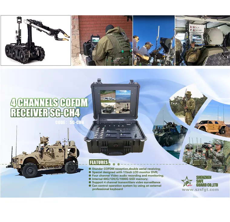 Portable Ground Control Station for UAV, UGV, and Robotics
