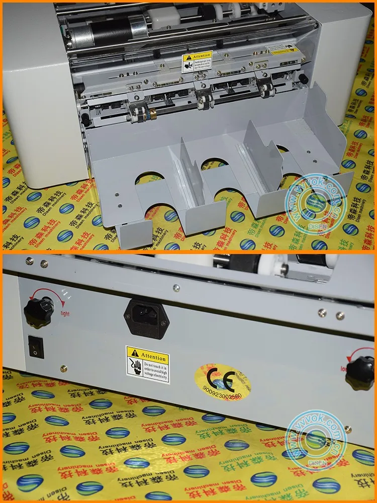 A3 A4 Size Manual Pvc Plastic Id Playing Name Business Card Making Die ...