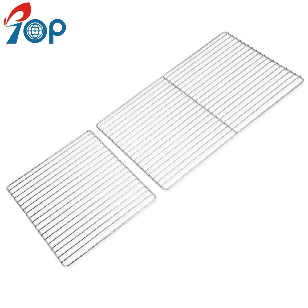 Custom Size Rectangle Stainless Steel BBQ Grill Grates