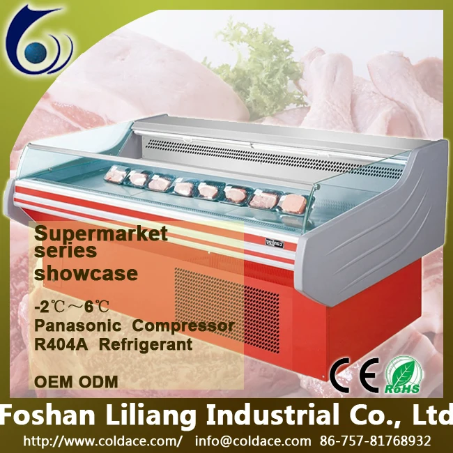 Supermarket Fish Cold Storage Chiller Display Freezer - Buy Cold ...
