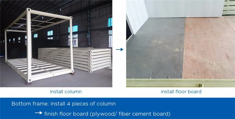 Container Frame For Accommodation - Buy Container Base Frame,Open Frame ...