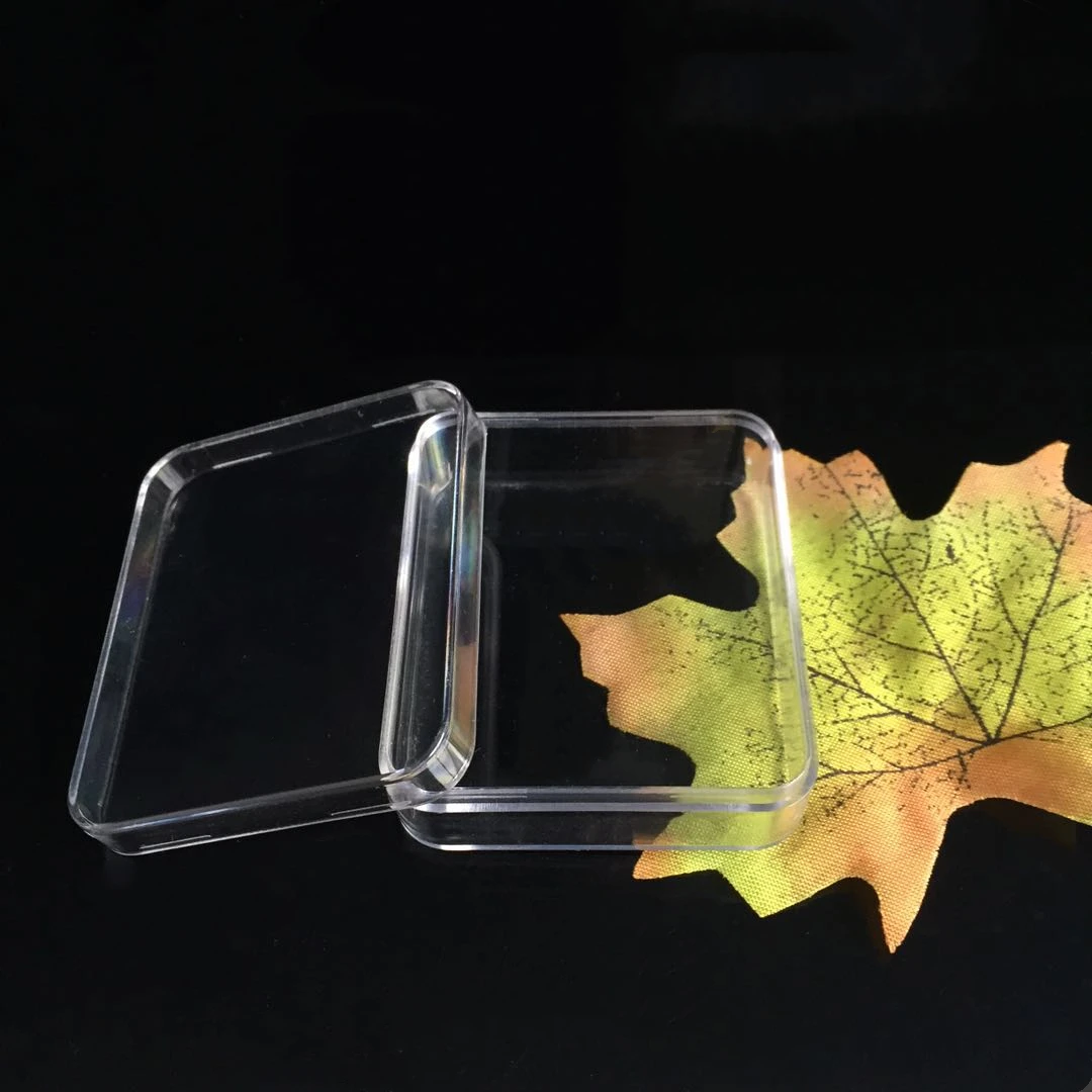 Transparent Chewing Gum Plastic Box - Recyclable & Versatile