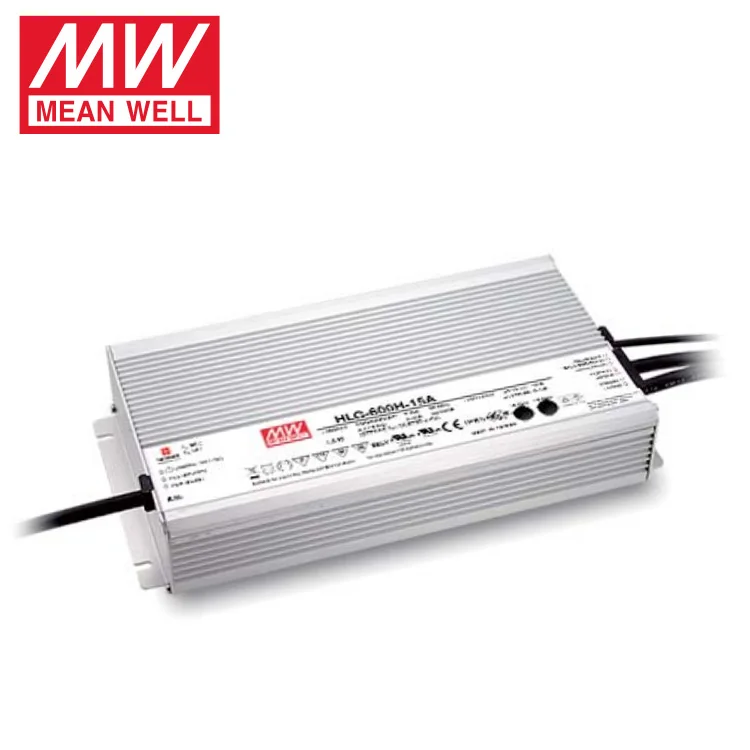 Hlg-600h 12v 24v 36v Ip65 Ip67 Waterproof Constant Voltage Constant Current Meanwell 600w Led ...