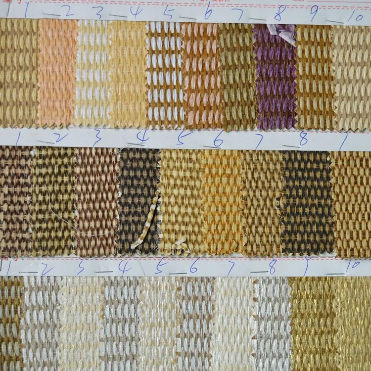 87% Polyester 13% Spandex Woven Fabric Natural Straw Fabric - Buy Woven ...