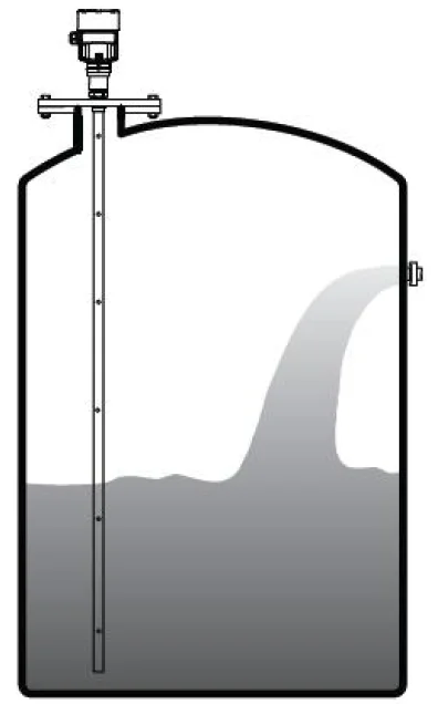 Coaxial Probe Guided Wave Radar Level Transmitter for Fuel Level