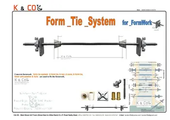 Form Tie System For Formwork > Pakistan - Buy Formwork Tie System ...