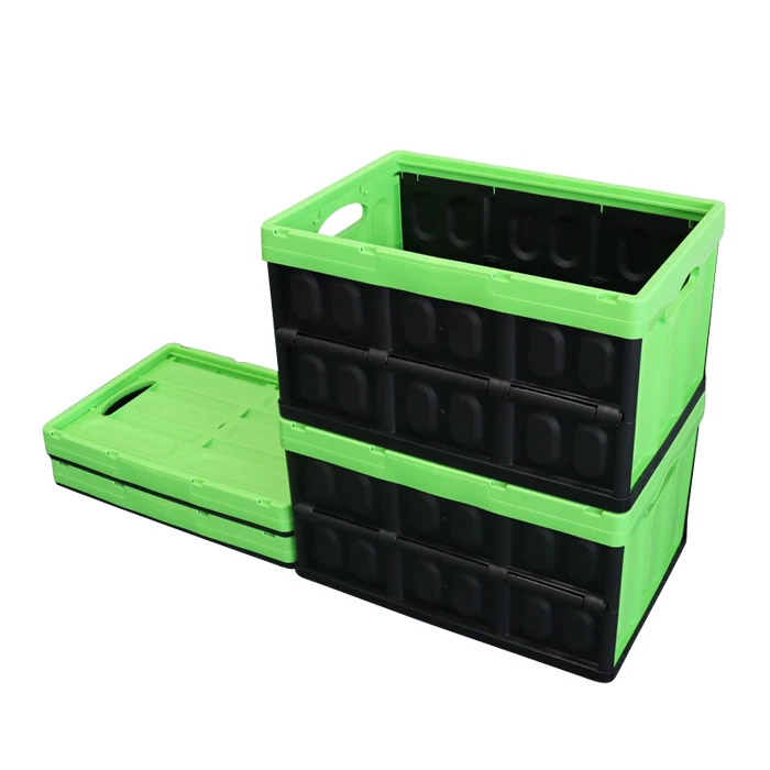 Custom Plastic Storage Folding Collapsible Foldable Moving Box ...