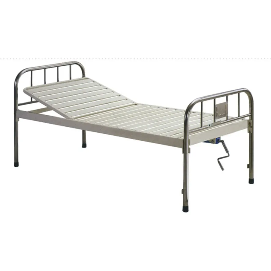 Medical Furniture Stainless Steel Simple Bed - Buy Stainless Steel Bed ...