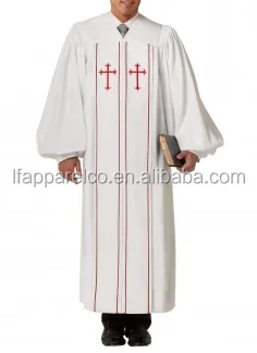 Shop High Quality Bishop Clergy Robes in White/red Colors