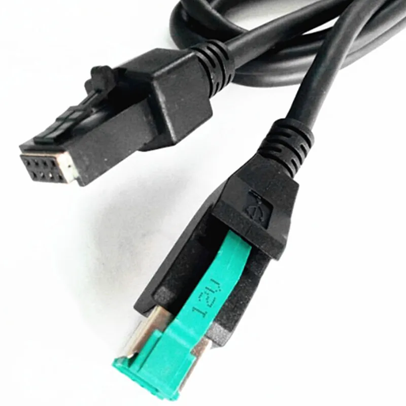 3.8m Black 12v Usb Pluspower To 2 X 3pin Powered Usb Cable Foribm ...