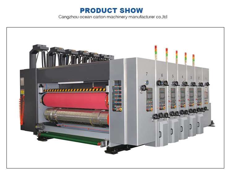 Impresora Flexográfica De Cartón Corrugado Cajas De Cartón,Maquinaria ...