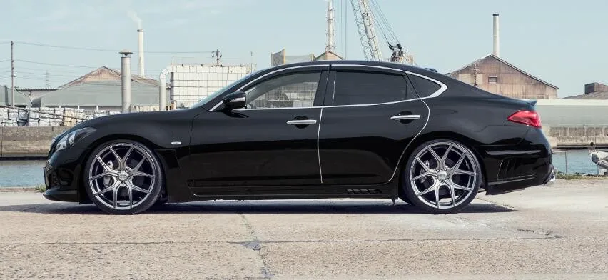 IFNT Q70 WD Style Body Kit - Front Bumper & Muffler Tips