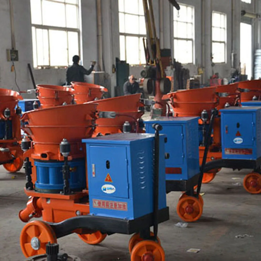 Construction Equipment Pz-5 Dry Mix Concrete Shotcrete Gunite Machine ...