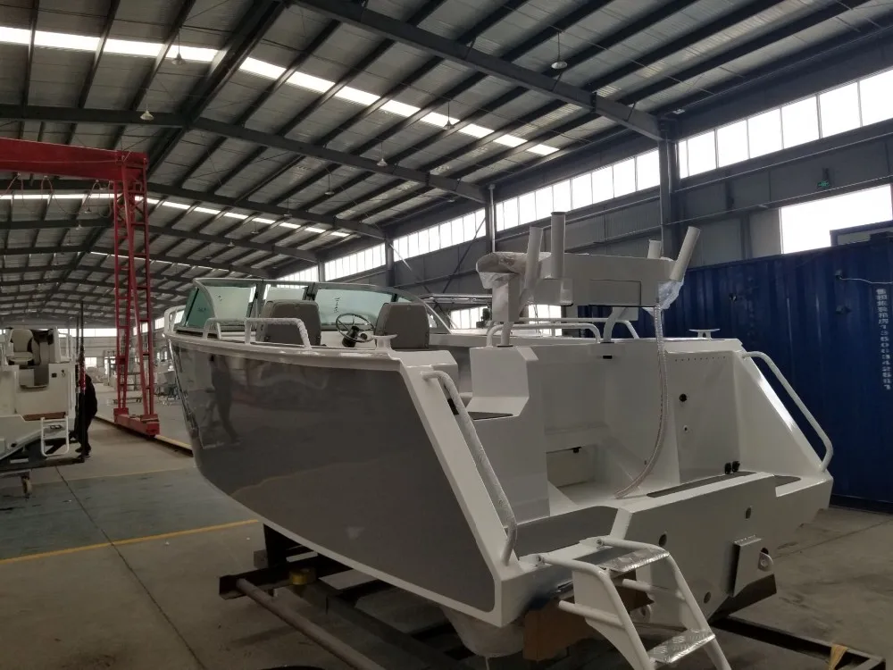 20ft All Weld Aluminum Boat for Fishing, Diving, Relaxing