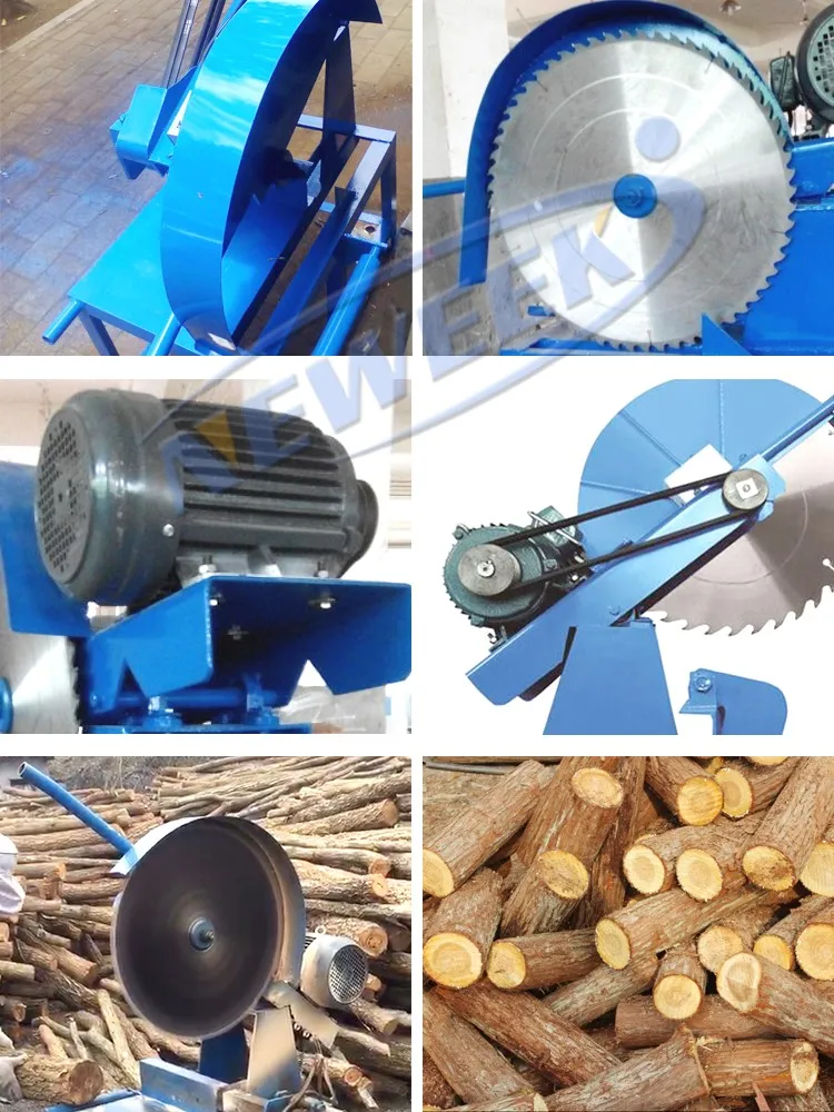 Neweek Electric Commercial Log Slasher Hand Wood Cutting Machine - Buy ...