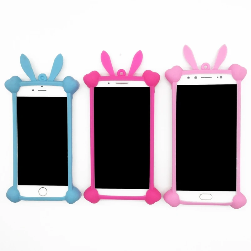 Cheap Universal 4 Inch Rubber Silicone Tpu Bumper Cellphone Case Cover ...