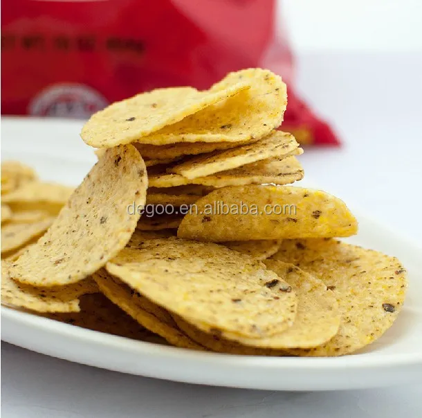 Extruded Crispy Fried Potato Chips/tortilla Chips Production Line - Buy ...