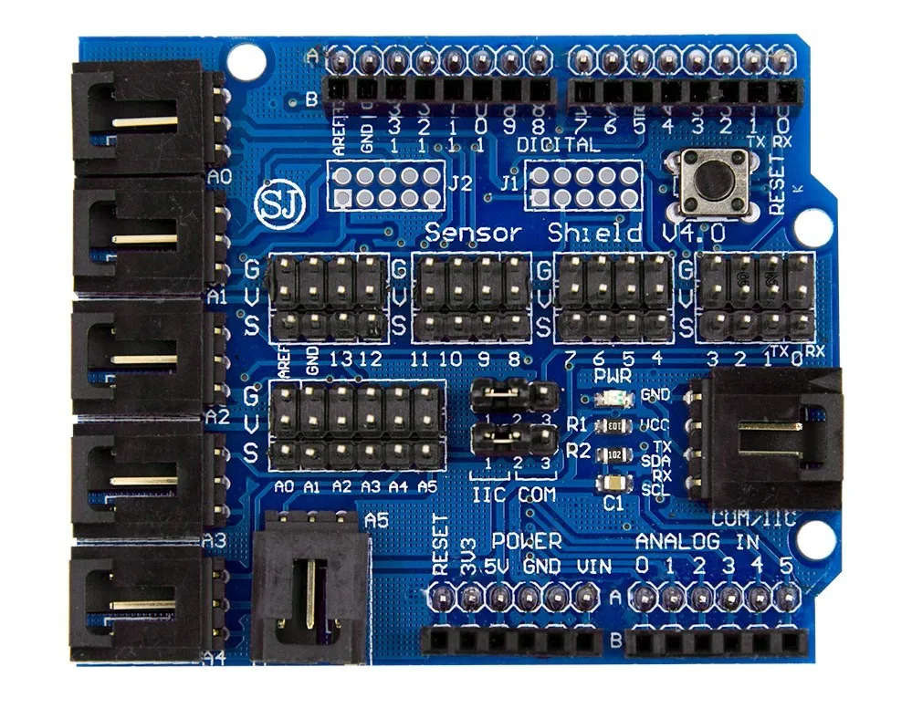 Robotlinking Sensor Shield V4.0 - Expand Arduino Capabilities