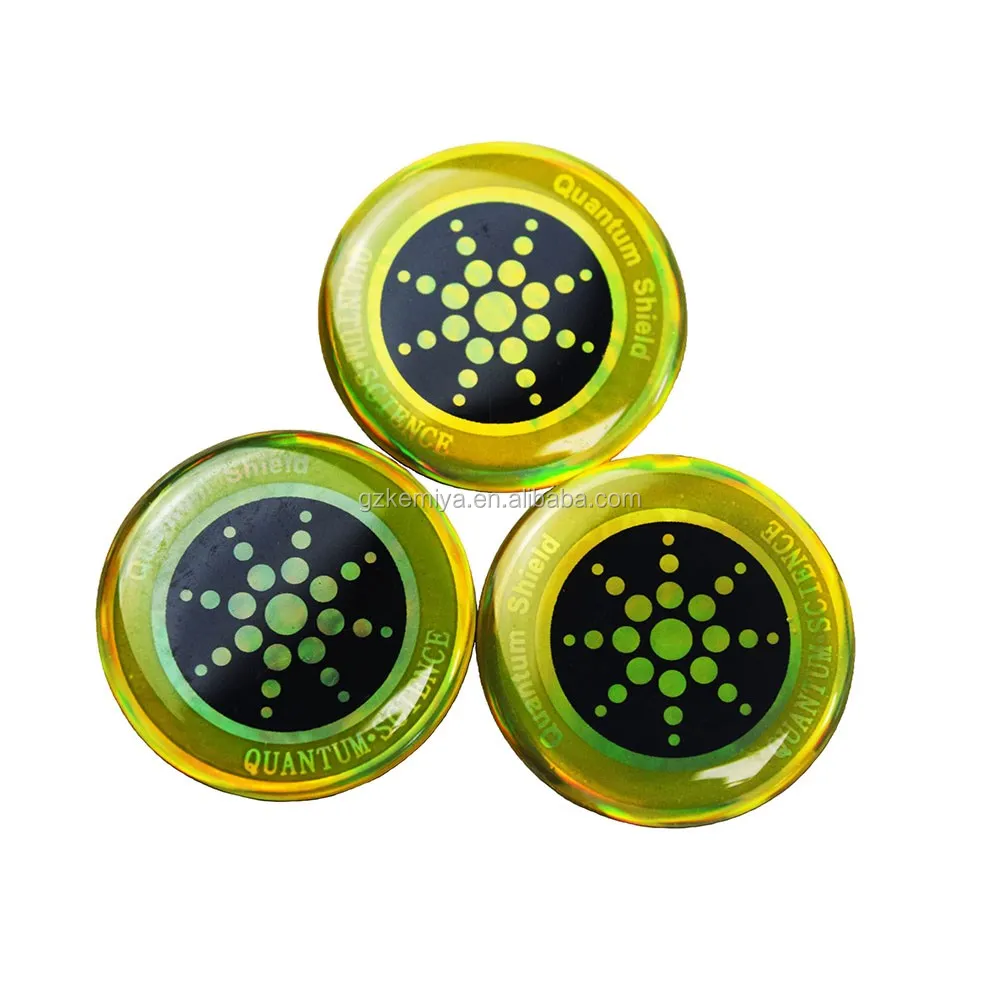Against Emf/emr Round Scalar Quantum Shield Anti Radiation Chip For ...