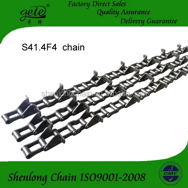 Agricultural Grain Elevator Chain S41.4f4,Pitch 41.4mm Chain With F4 ...